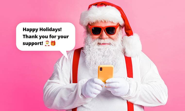 How to Text the Perfect Christmas Message to Clients | EZ Texting